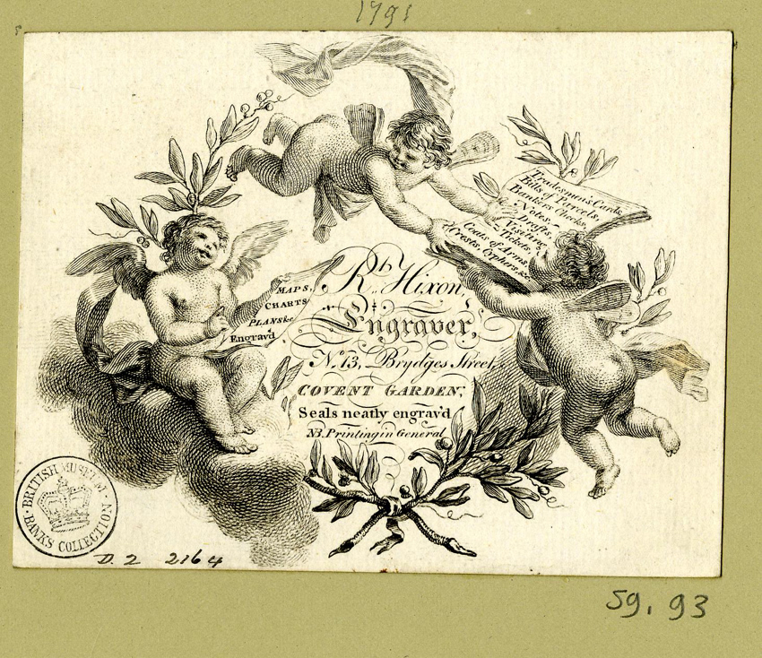 Robert Joseph Hixon – British Map Engravers – A Supplement